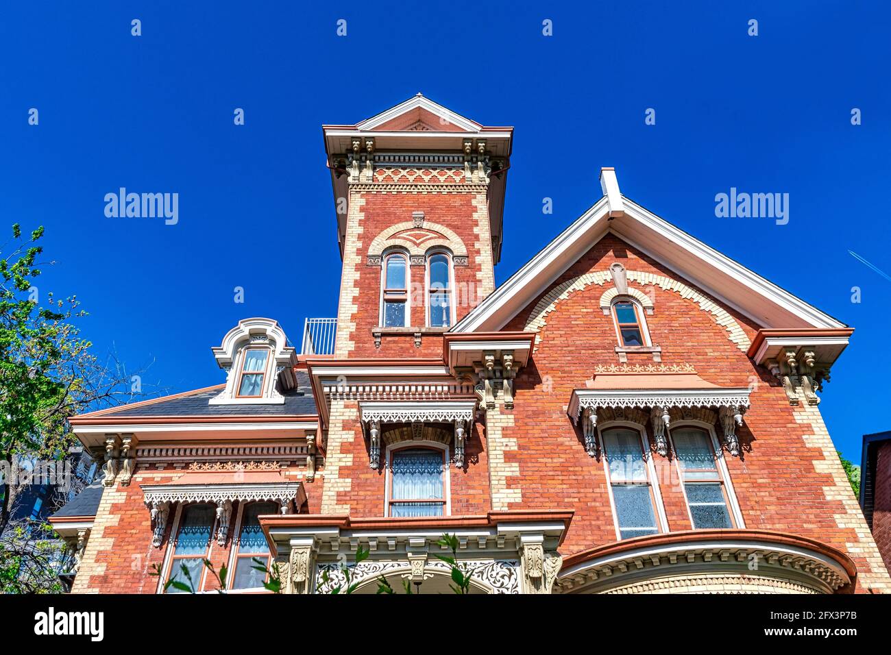 The architecture of the former Edward Leadlay’s home at 25 Augusta ...