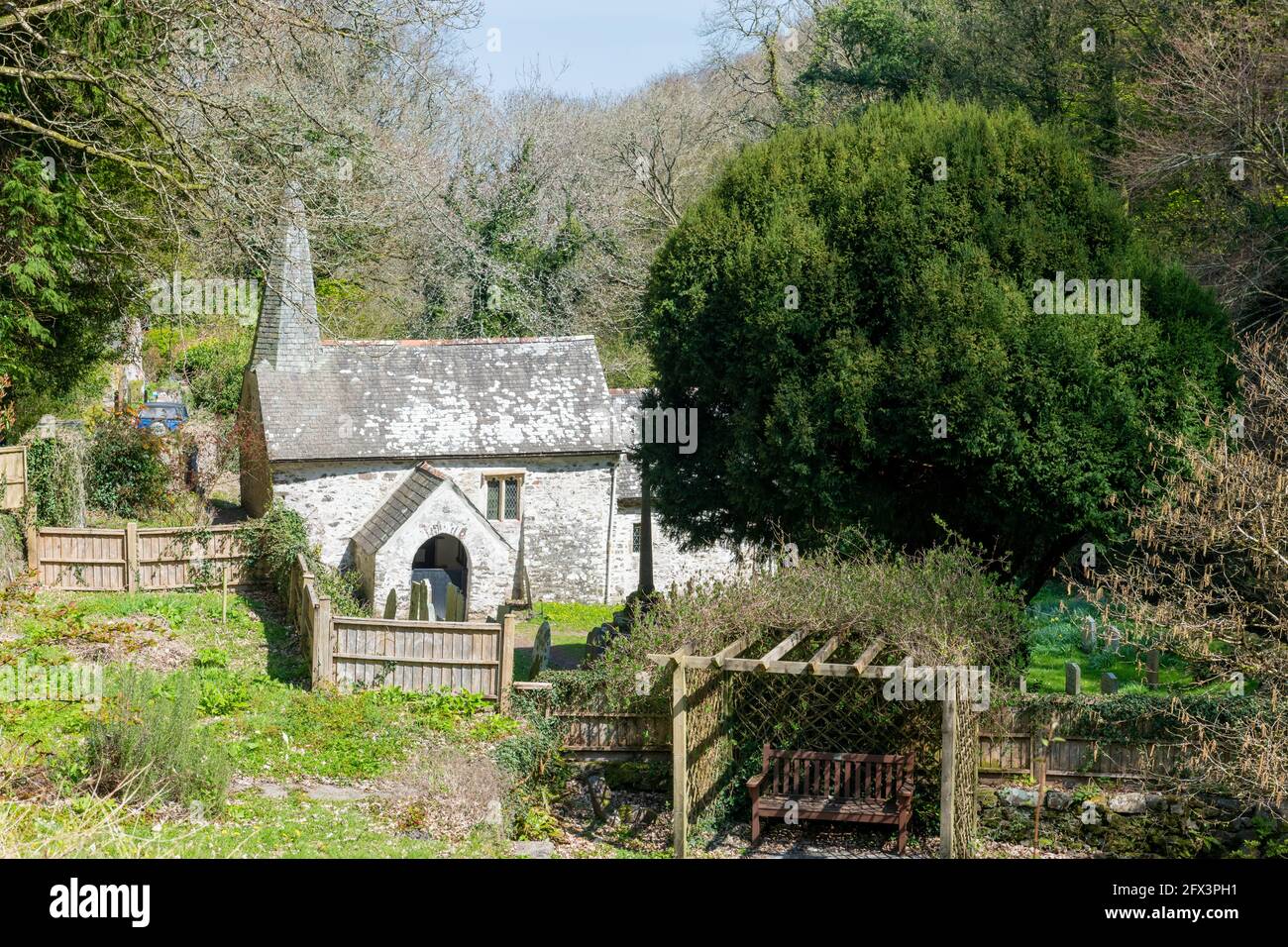 Culbone church somerset hi-res stock photography and images - Alamy