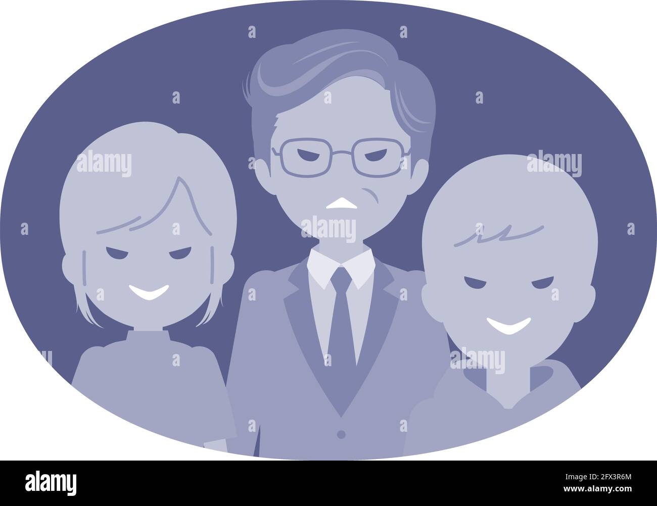 Backbiting.Vector illustration that is easy to edit Stock Vector Image ...