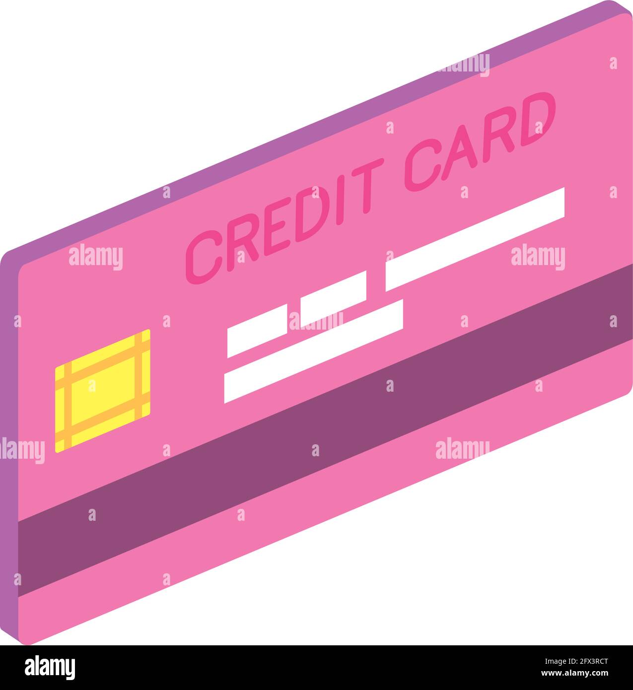 isometric credit card Stock Vector Image & Art - Alamy