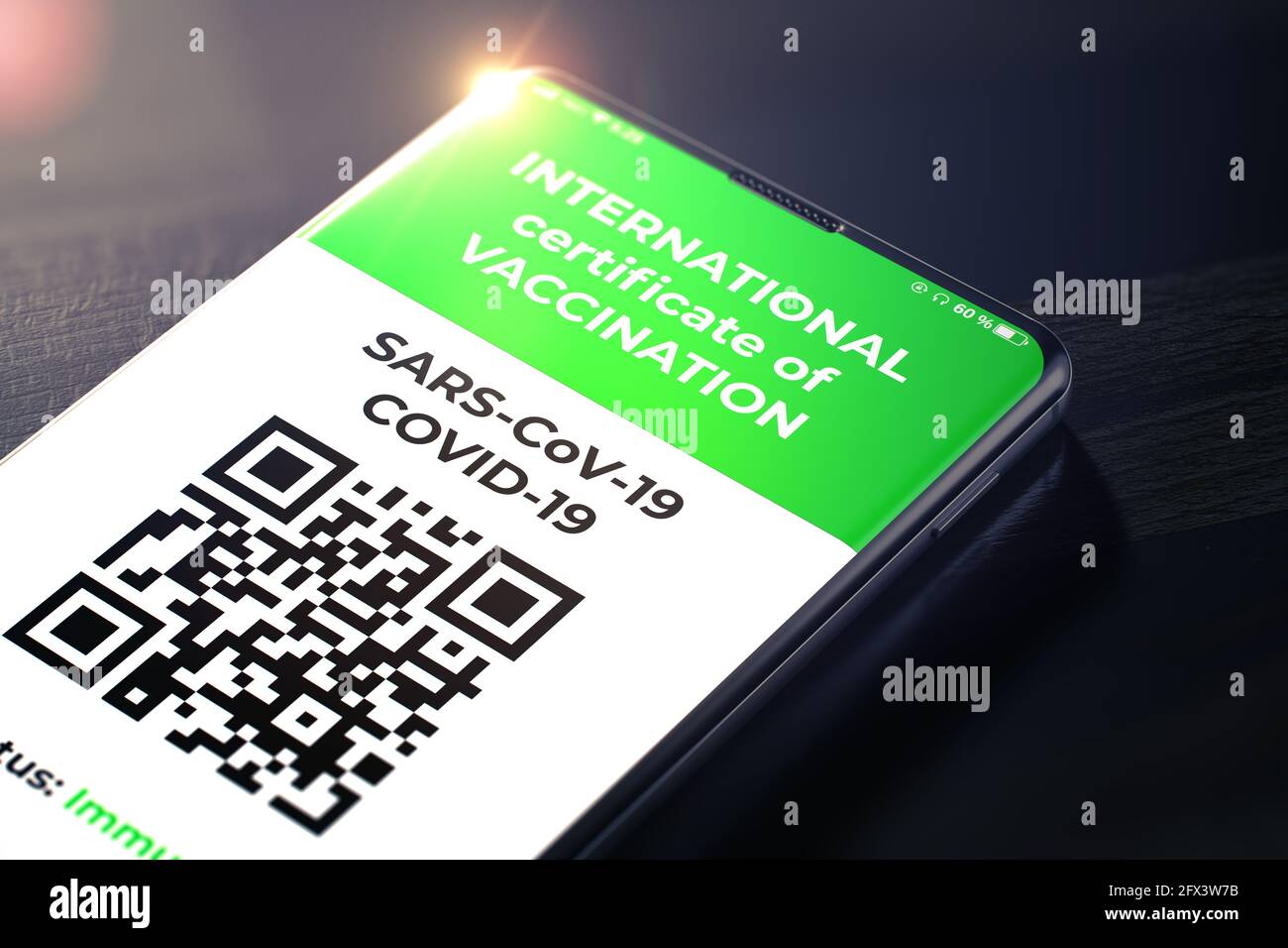 Immunization certificates hi-res stock photography and images - Alamy