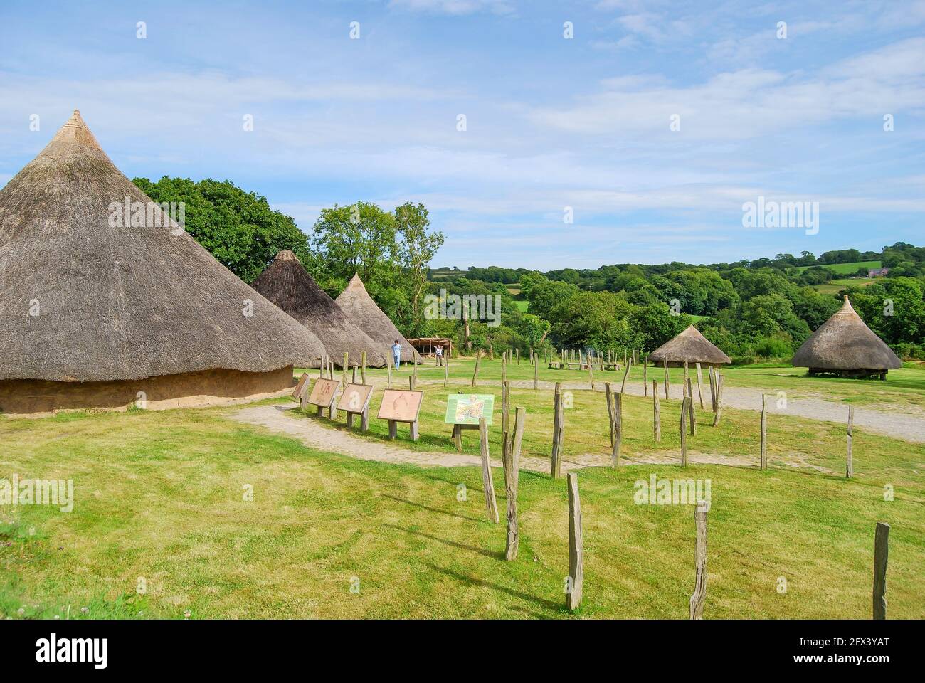 Roundhouses, Castell Henlly, Iron Age Fort, Meline, Nevern ...