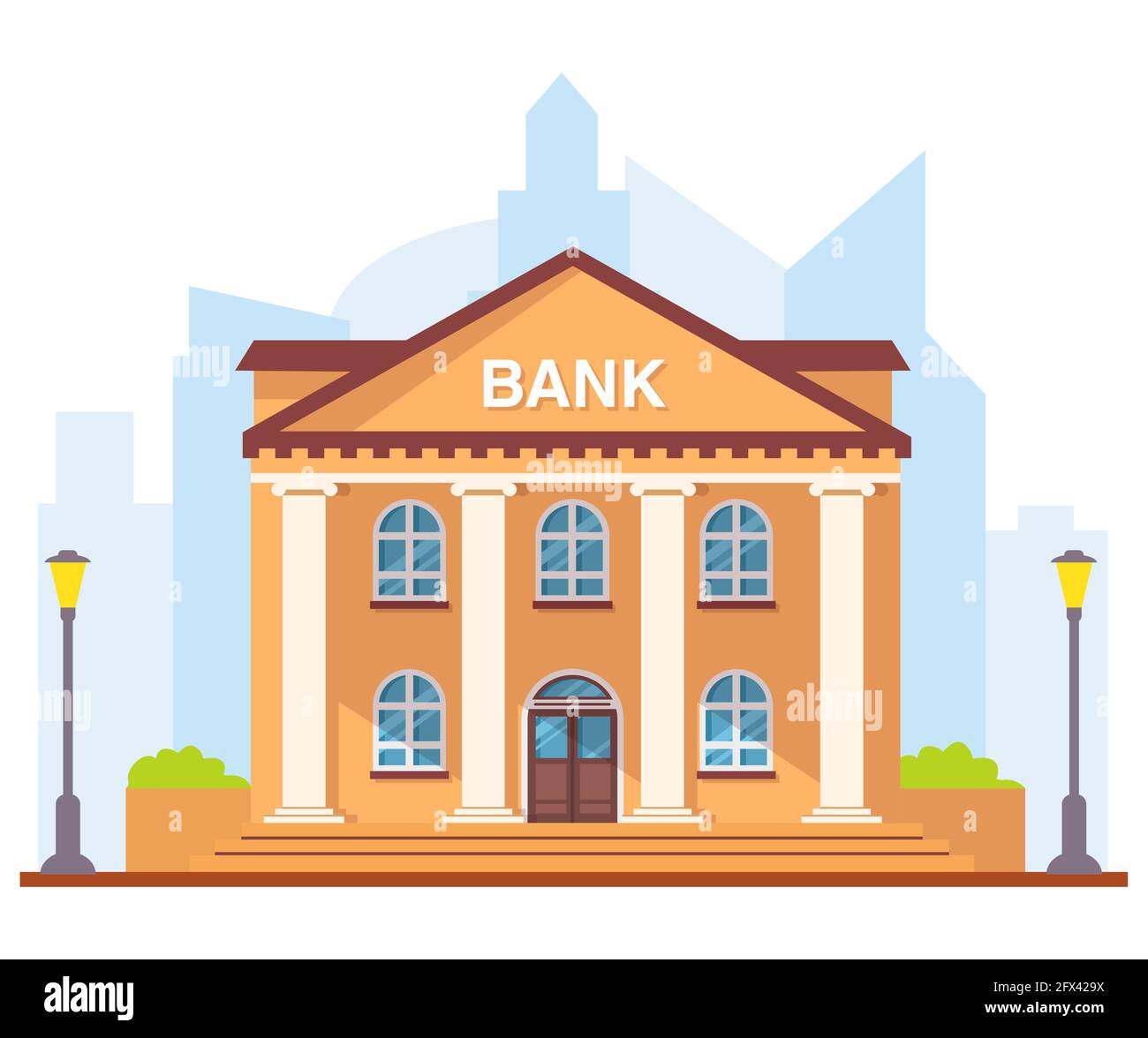 Isolated on white background.Vector flat illustration.Government ...