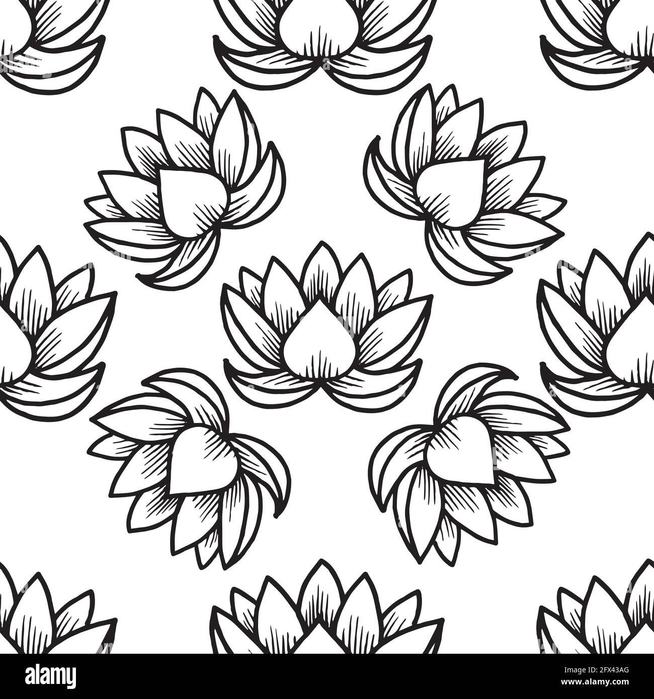 Chinese Lotus Flower Pattern Chinese Porcelain Vase Blue On White