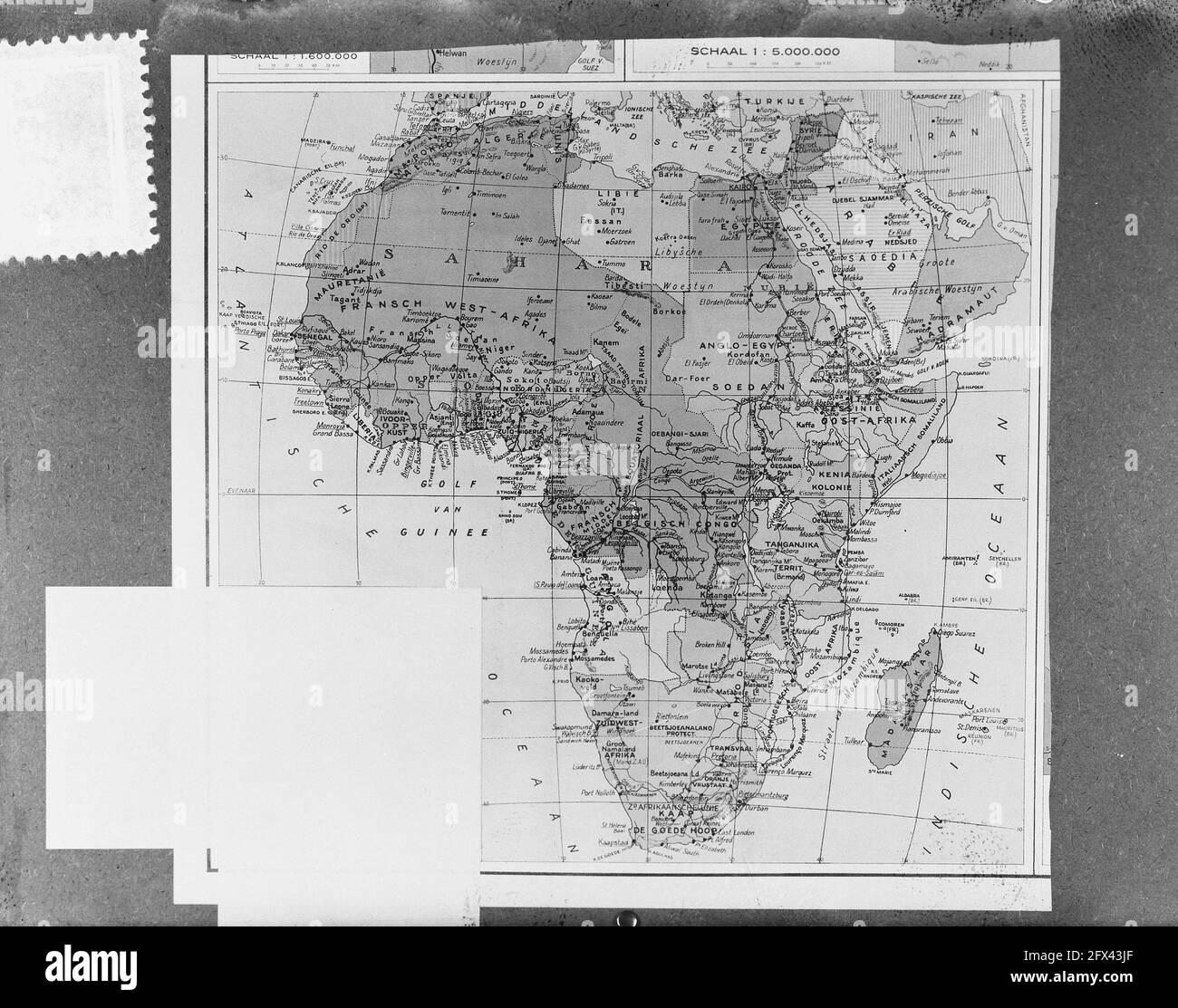 The Cooper for Africa, June 8, 1952, maps, The Netherlands, 20th ...