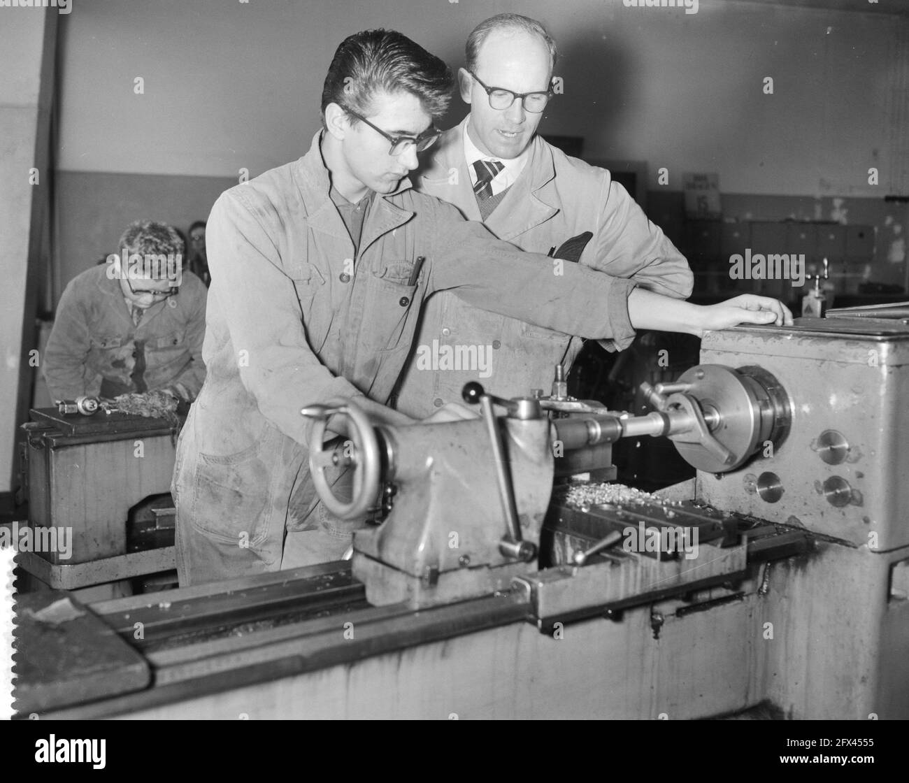 Aspiring machine bench worker hi-res stock photography and images - Alamy