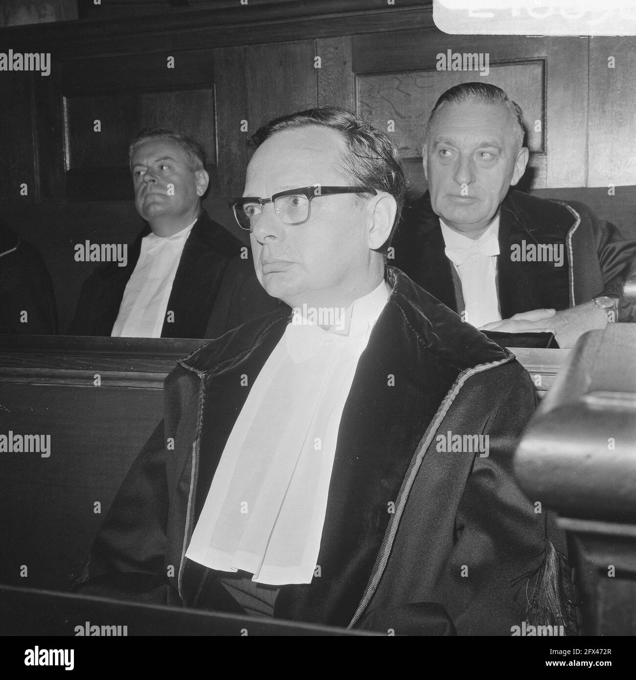 Retiring rector magnificus prof Black and White Stock Photos & Images ...