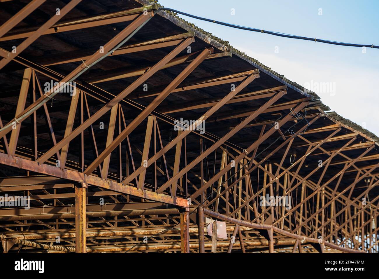 Supporting steelwork hi-res stock photography and images - Alamy