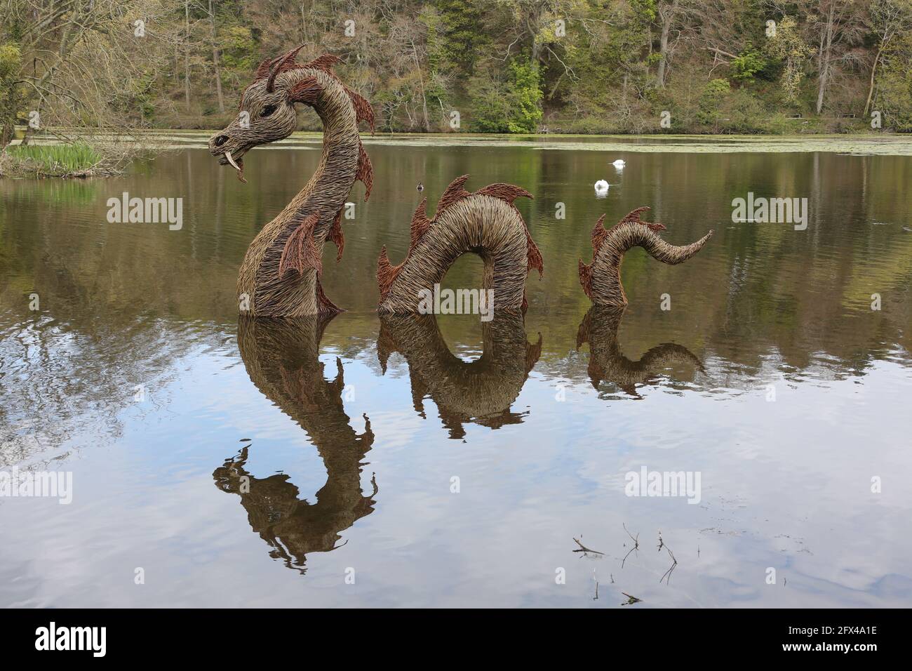 Culzean Castle Grounds, South Ayrshire, Scotland, UK. A series of ...