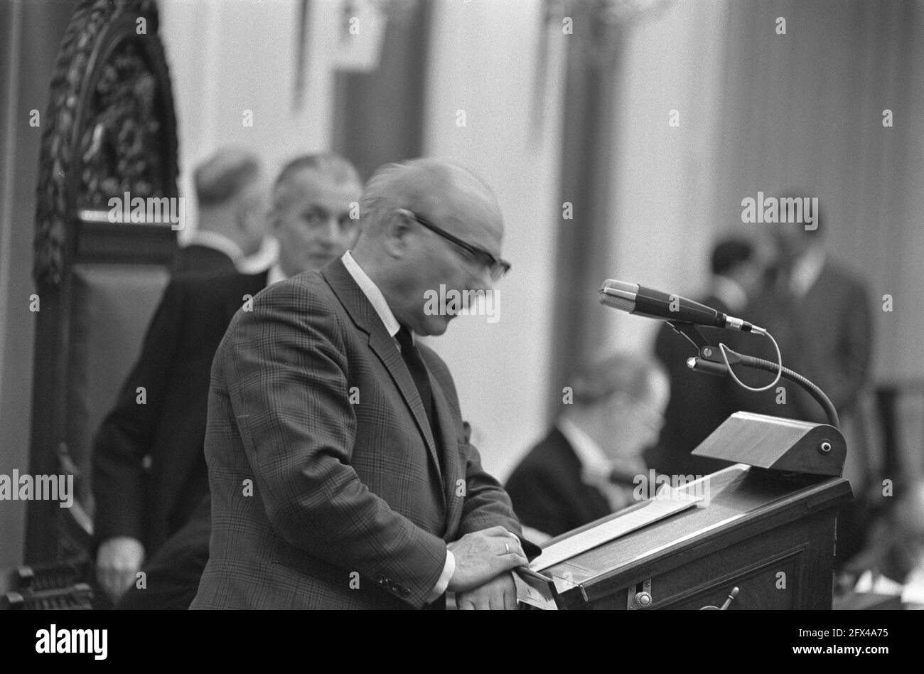 Years 1941 1948 den uyl aan het woord Black and White Stock Photos ...