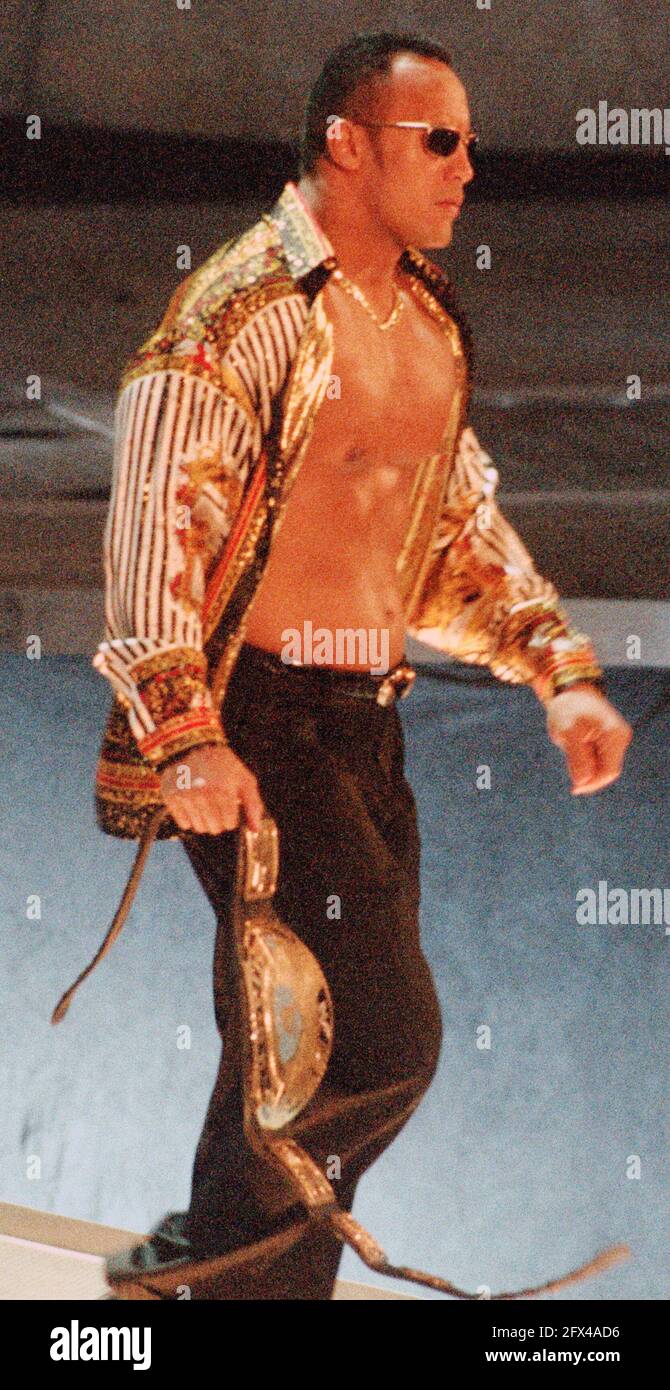 The Rock 1998 Photo By John Barrett/PHOTOlink Stock Photo - Alamy