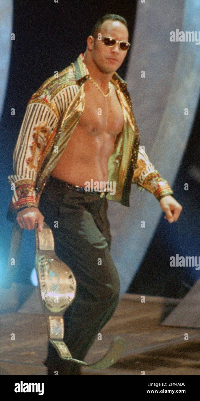 The Rock 1998 Photo By John Barrett/PHOTOlink Stock Photo - Alamy