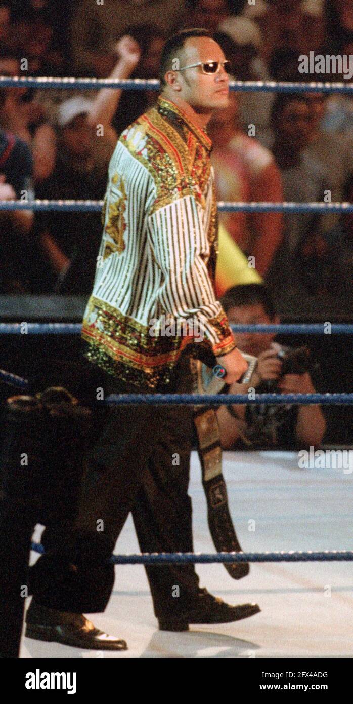 The Rock 1998 Photo By John Barrett/PHOTOlink Stock Photo - Alamy