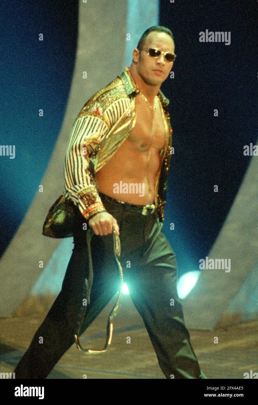 The Rock 1998 Photo By John Barrett/PHOTOlink Stock Photo - Alamy