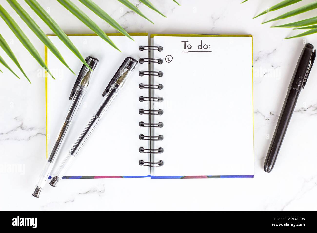 Check list in notebook hi-res stock photography and images - Alamy