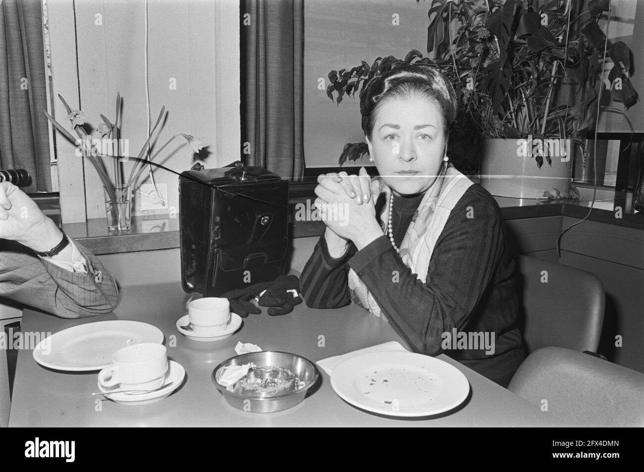 The wife of Pieter Menten, Mrs. Meta Menten, April 4, 1977, war crimes ...