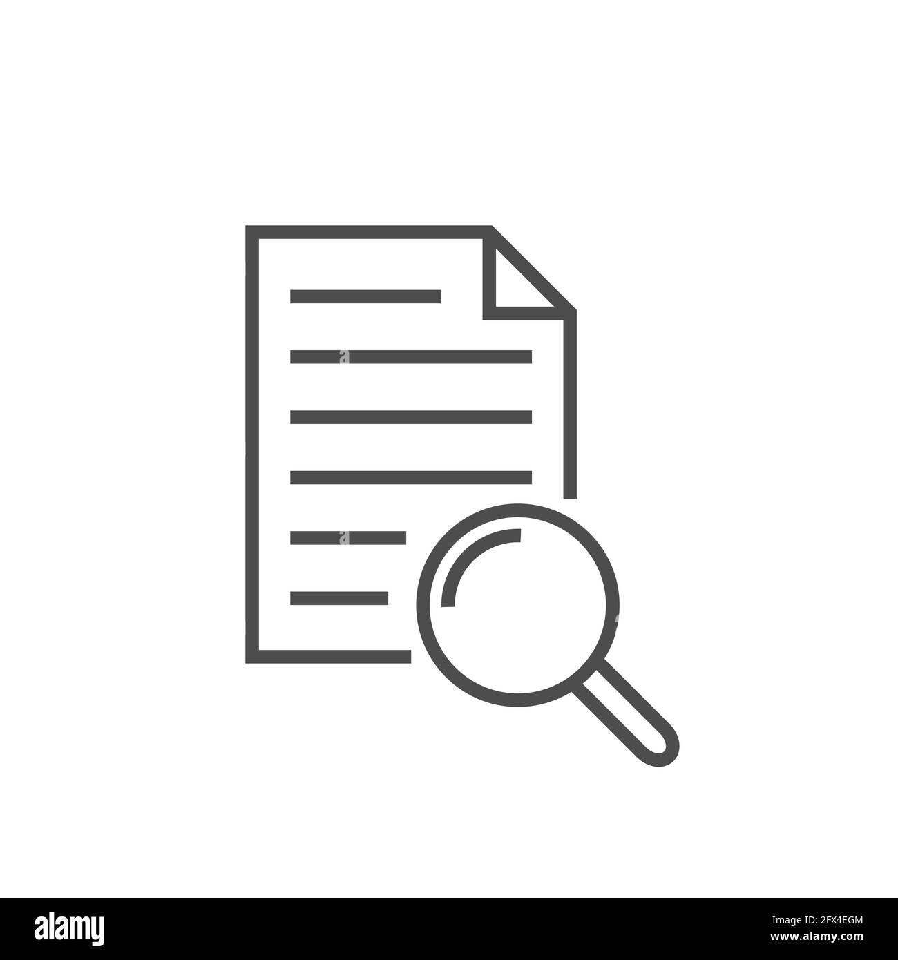 Document find Stock Vector Images - Alamy