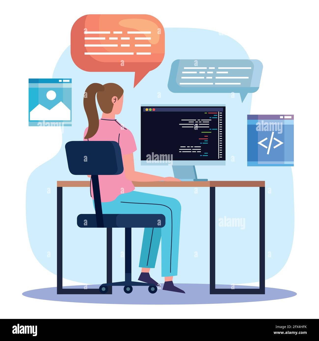 Worksite Stock Vector Images - Alamy