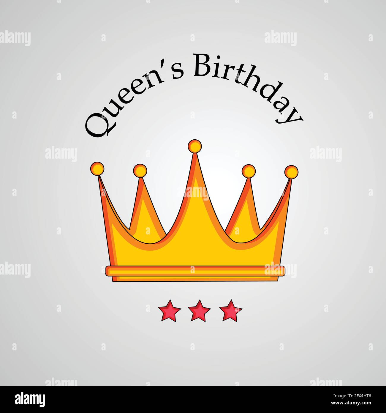 Happy birthday crown hi-res stock photography and images - Alamy