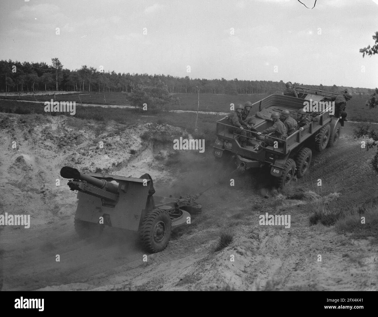 Daf military vehicles Black and White Stock Photos & Images - Alamy