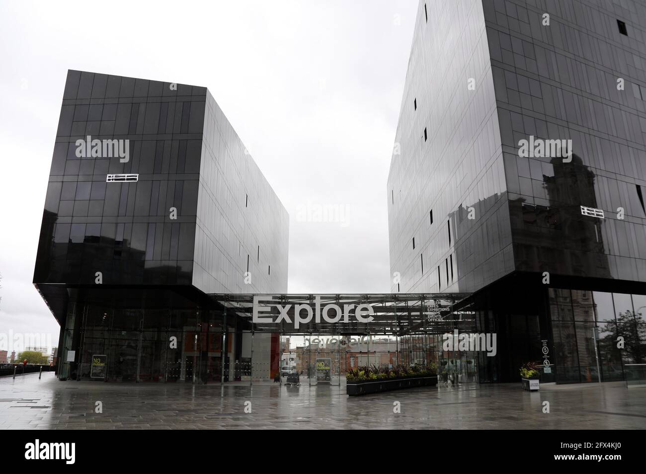 Ultra modern RIBA North buildings in Liverpool Stock Photo - Alamy