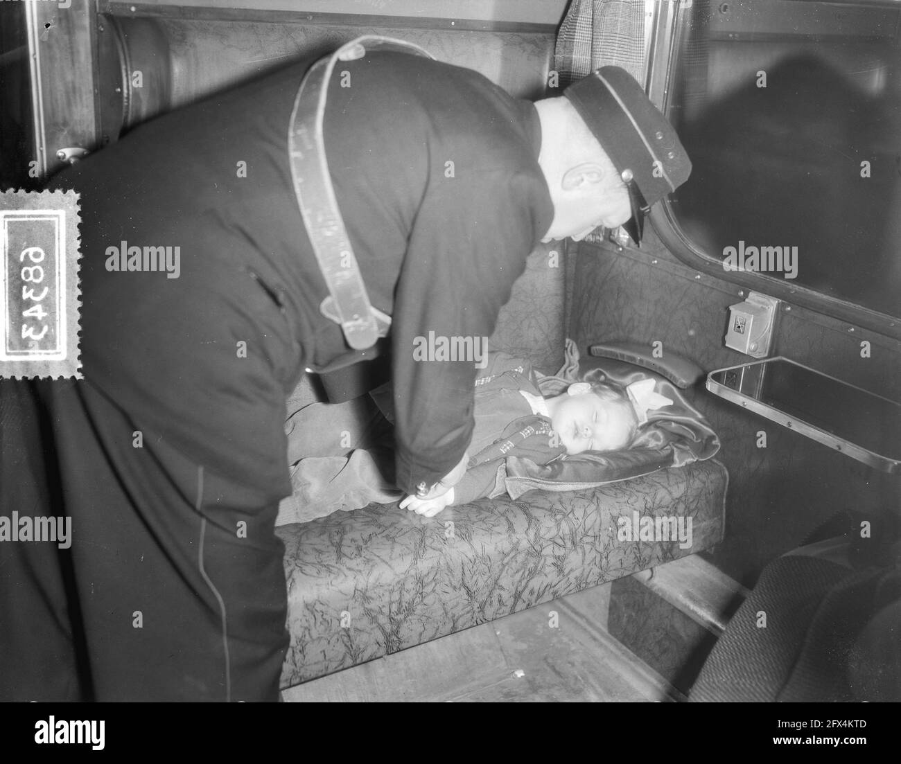 Children sleeping on trains hi-res stock photography and images - Alamy