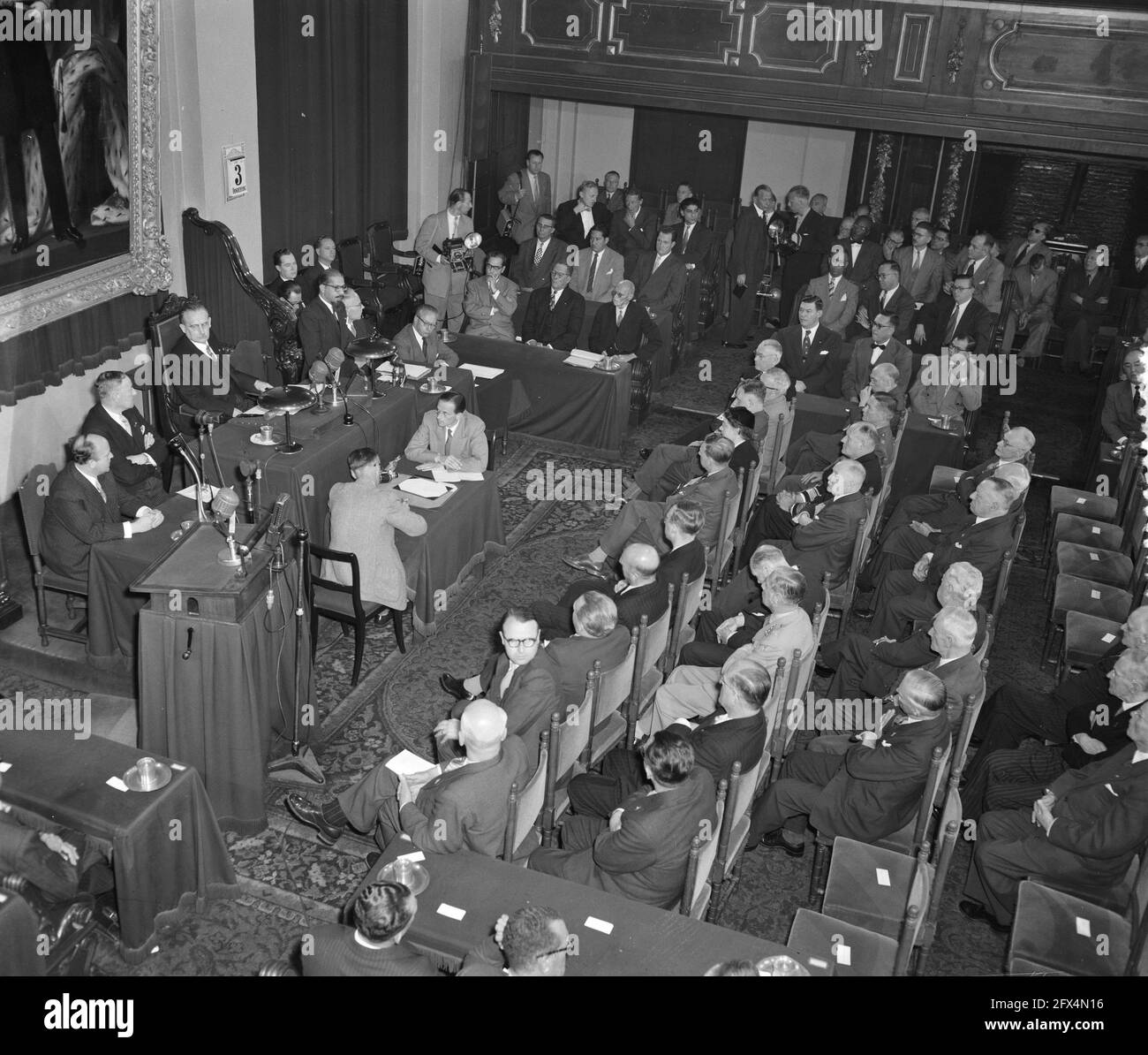 Closing session RTC building First Chamber The Hague, June 3, 1954 ...