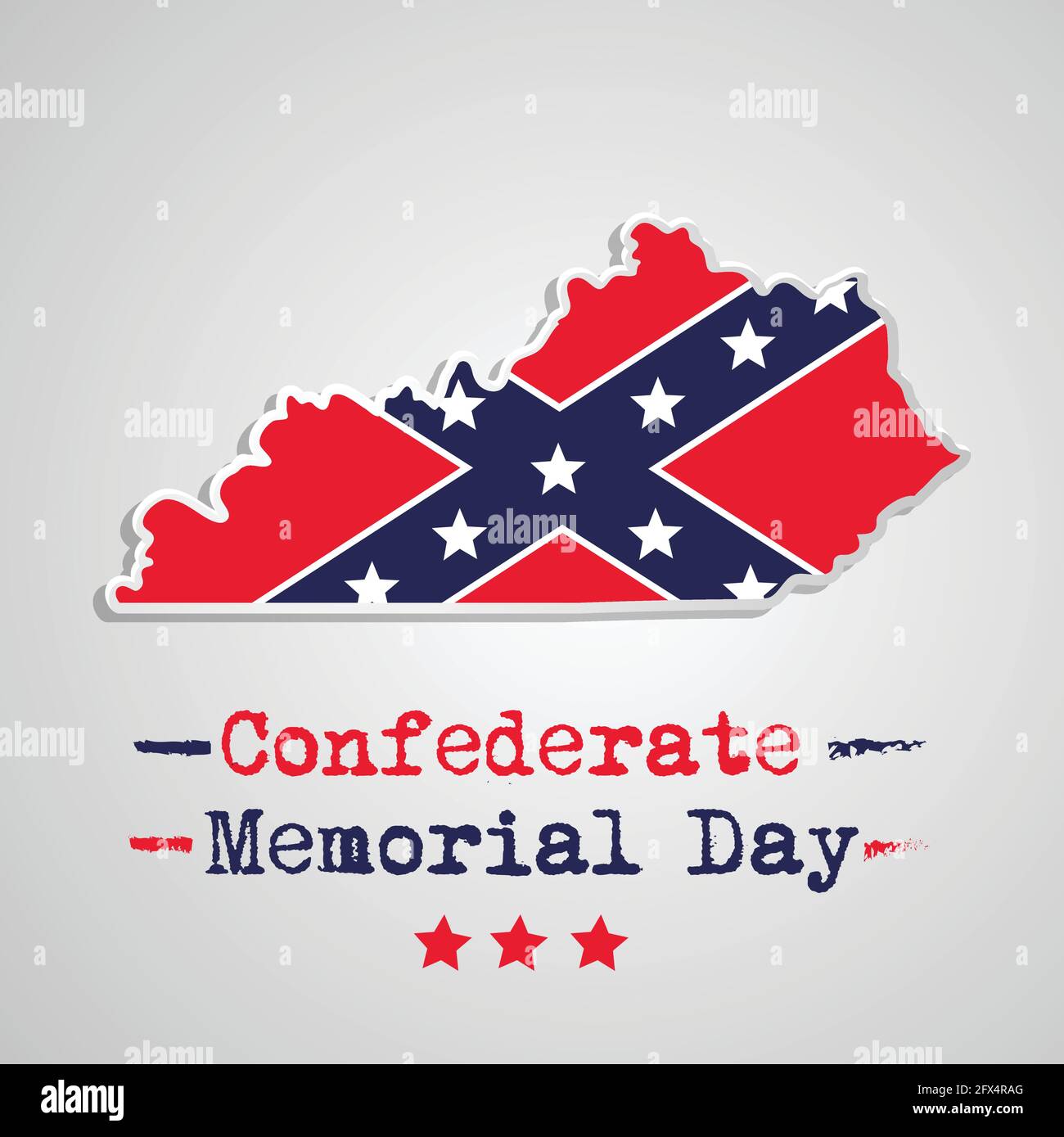Confederate Memorial Day Stock Vector Image & Art - Alamy