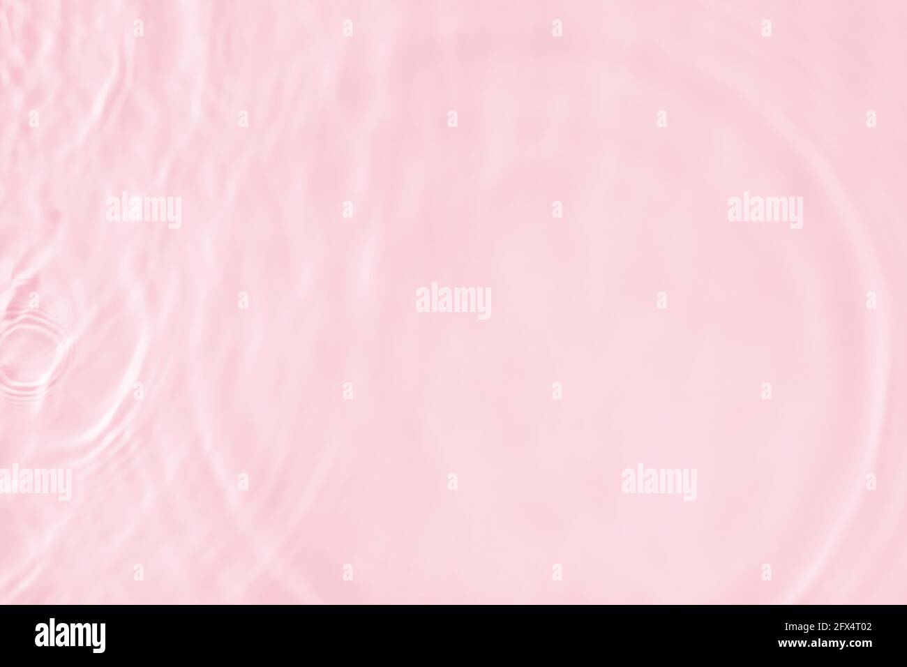 Surface of pink swimming pool. Texture of transparent blue water in ...