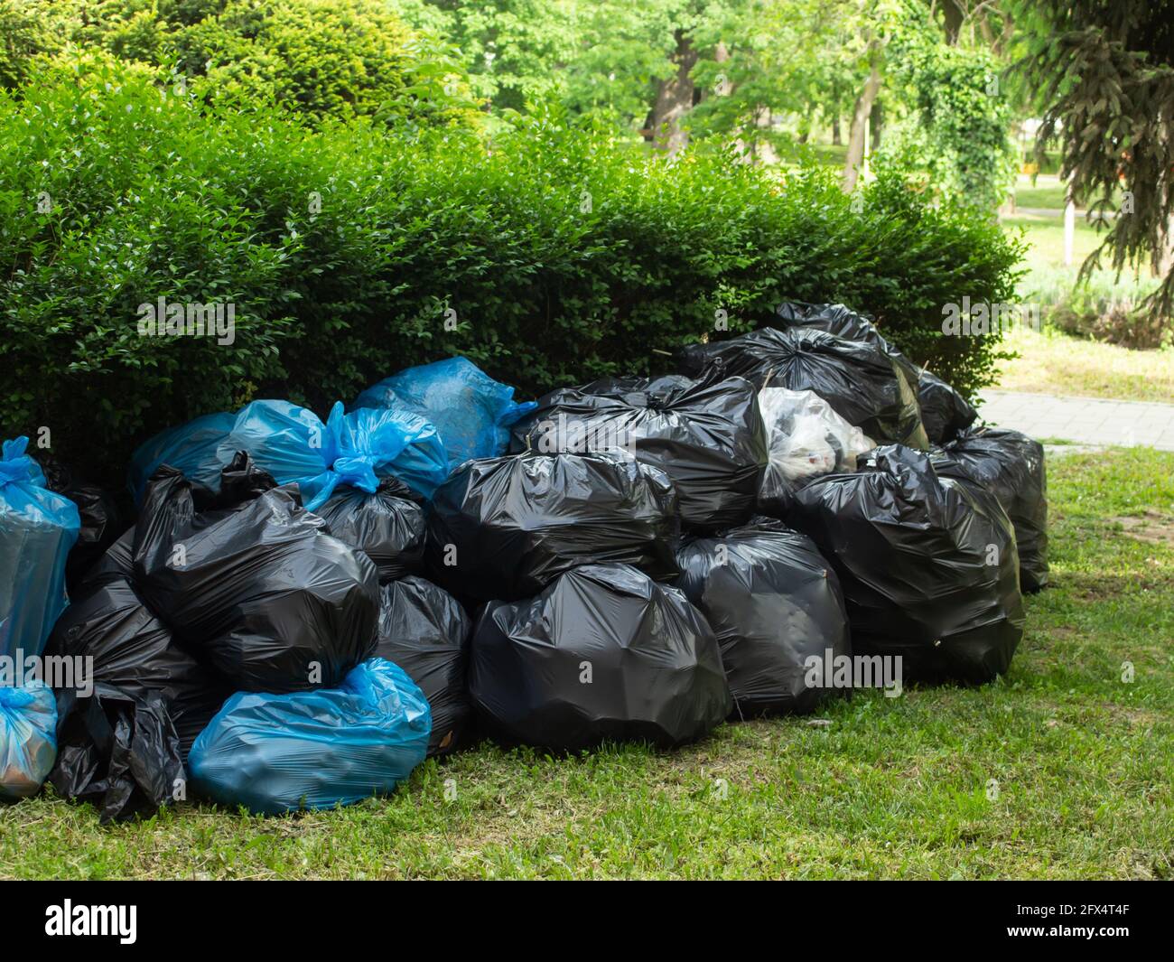 Human garbage in nature hi-res stock photography and images - Alamy
