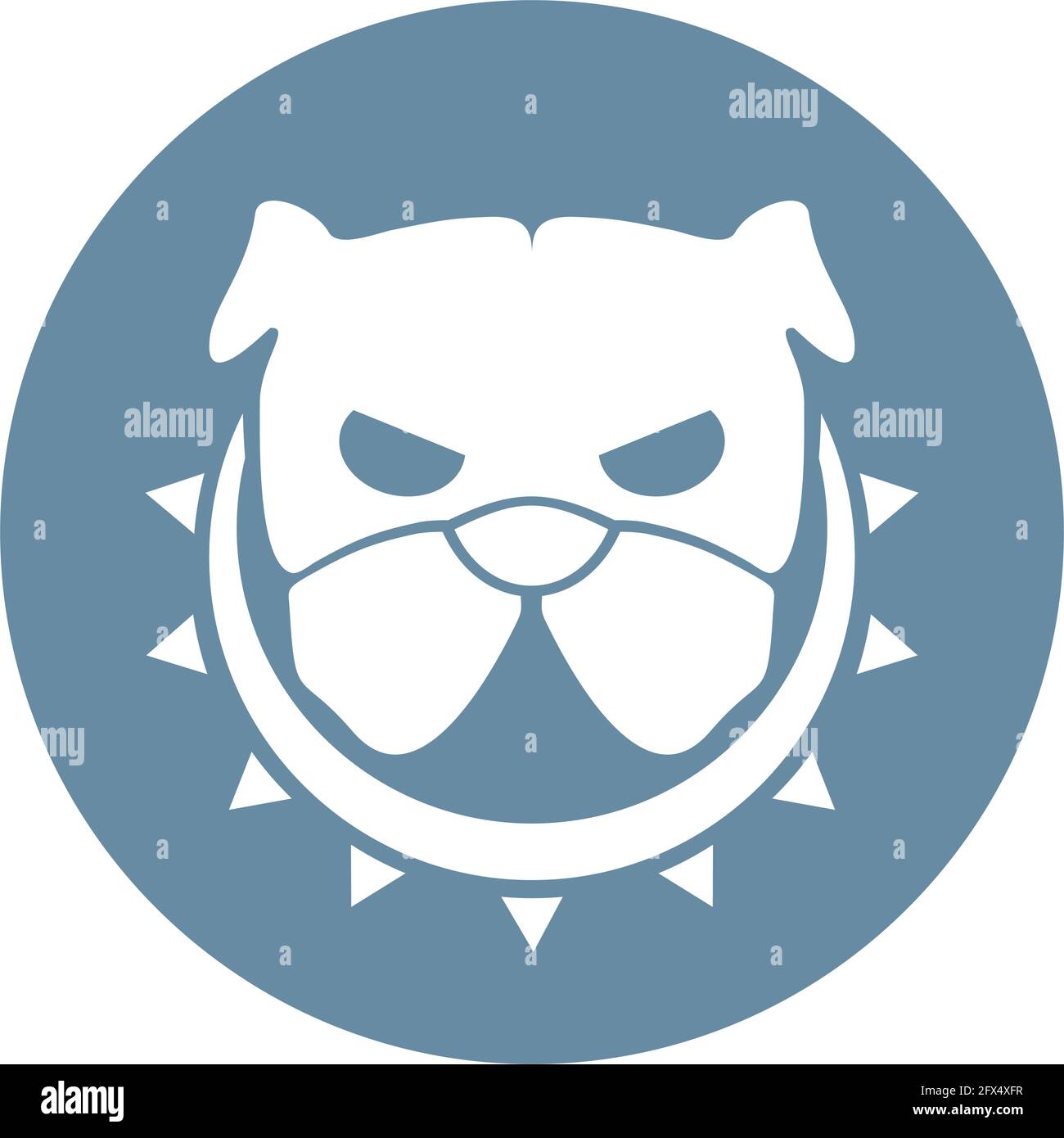 danger dog icon Stock Vector Image & Art - Alamy