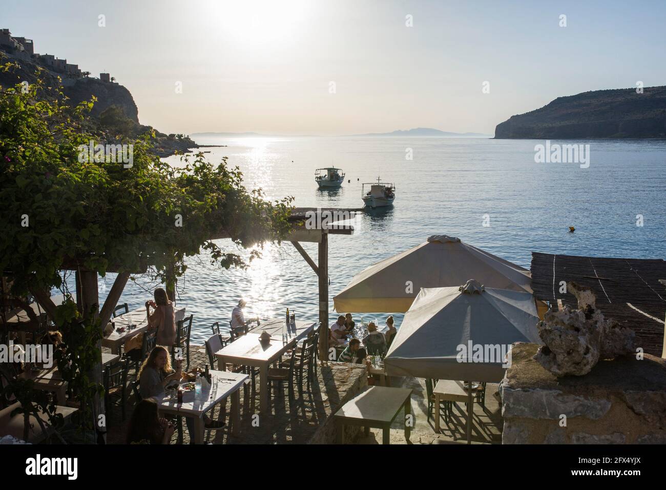 Mani peninsula cafe hi-res stock photography and images - Alamy