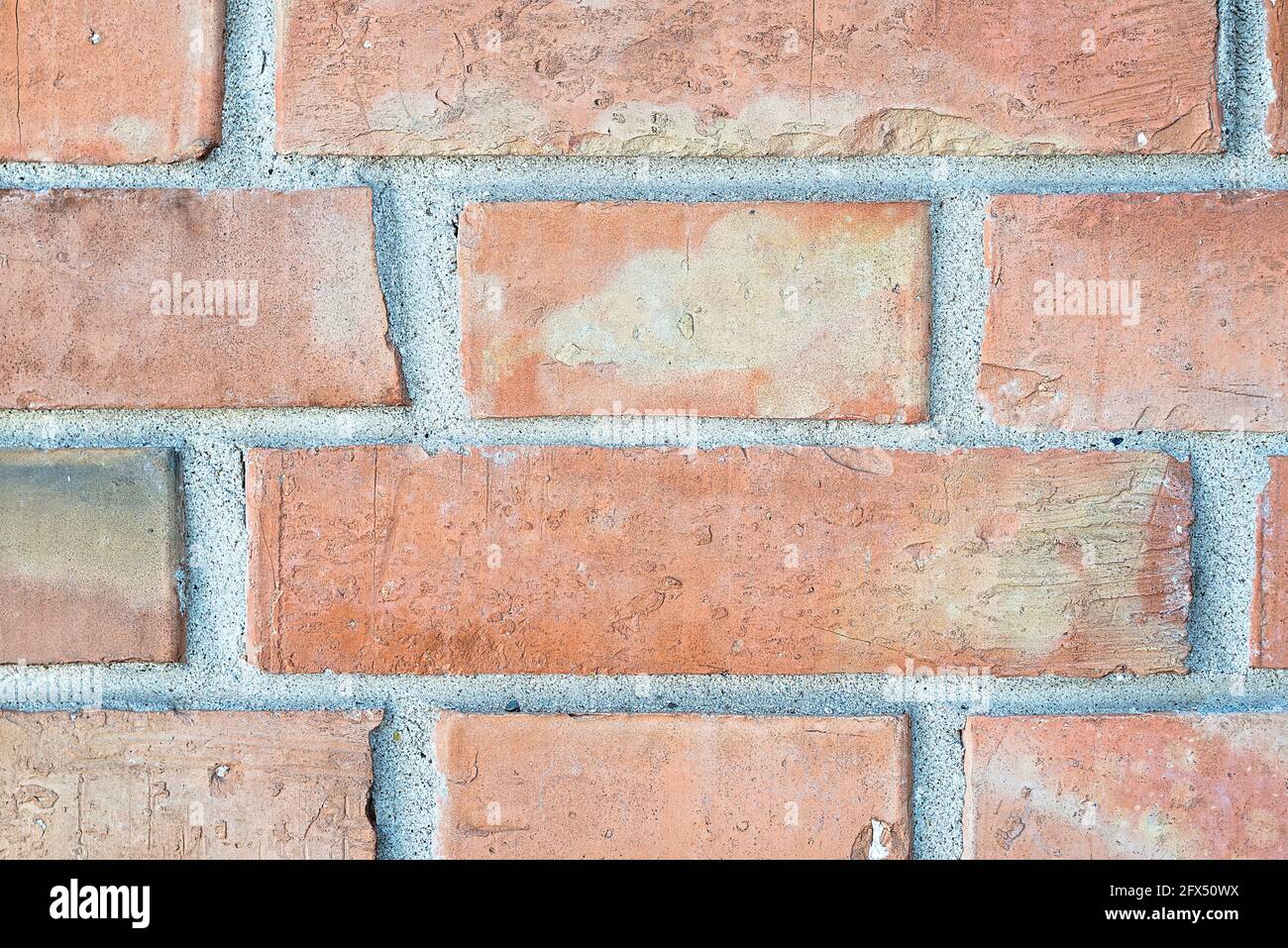 typical wall made of bricks of southern Italy Stock Photo - Alamy