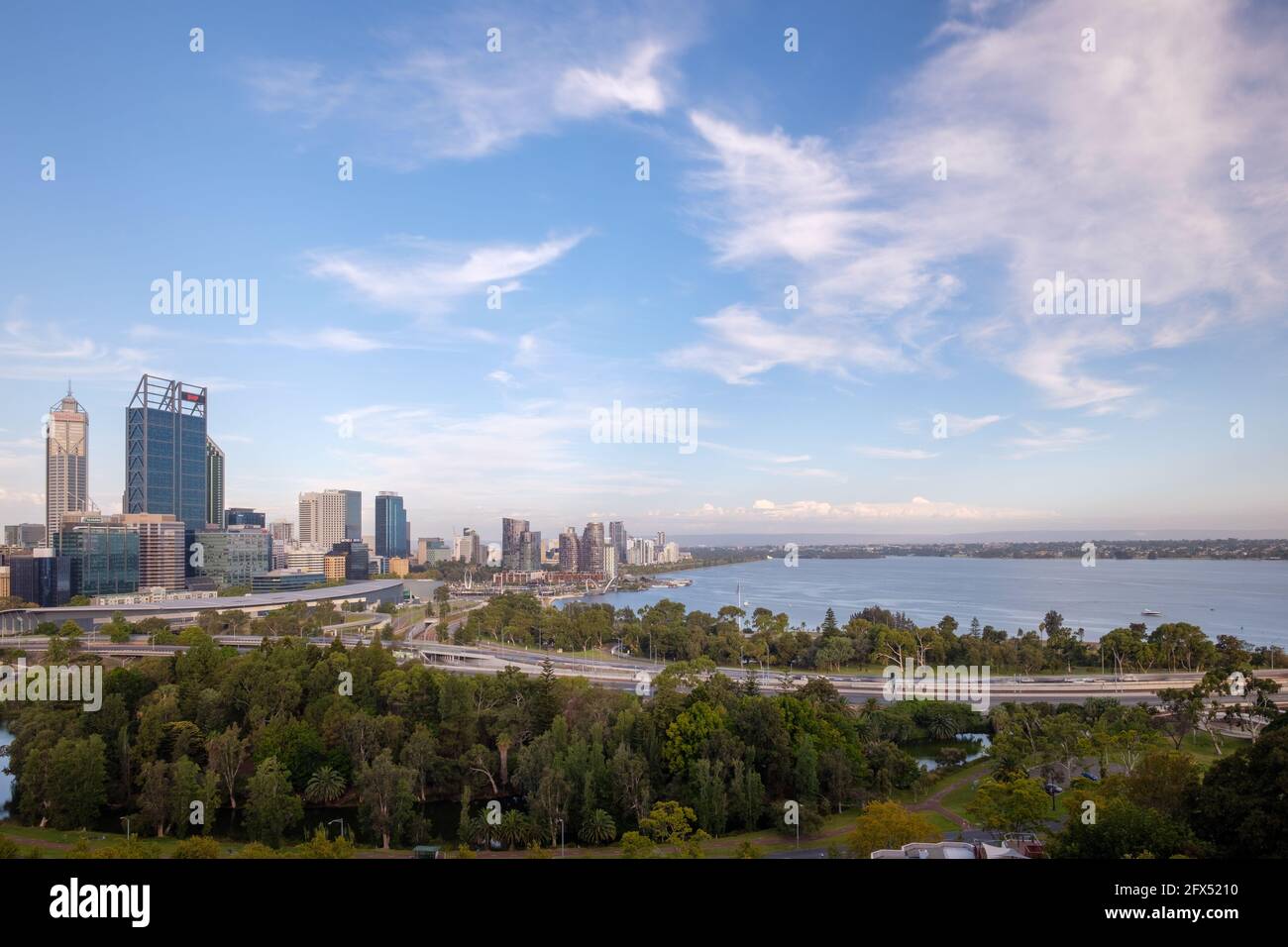 Perth Views from Kings Park, Perth Stock Photo - Alamy