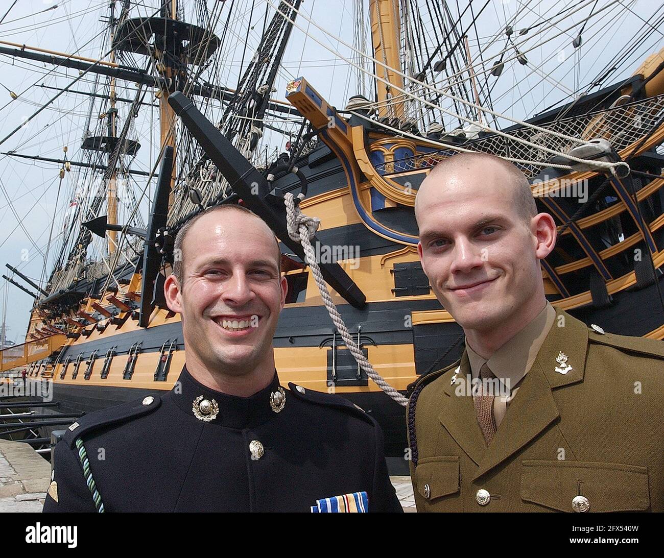 DIRECT DESCENDANTS OF LORD NELSON VISIT HMS VICTORY AS PART OF THE ...
