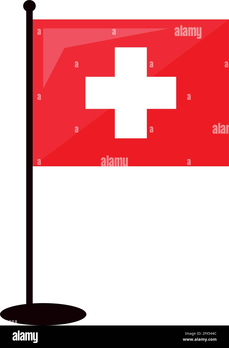 flag of Switzerland state Stock Vector Image & Art - Alamy