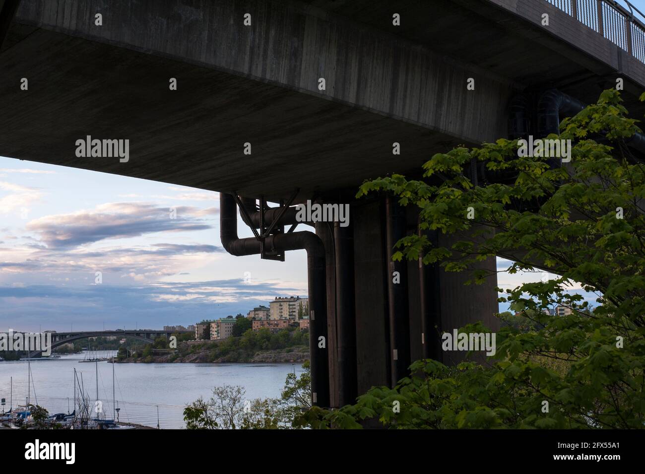 Traneberg bridge hi-res stock photography and images - Alamy