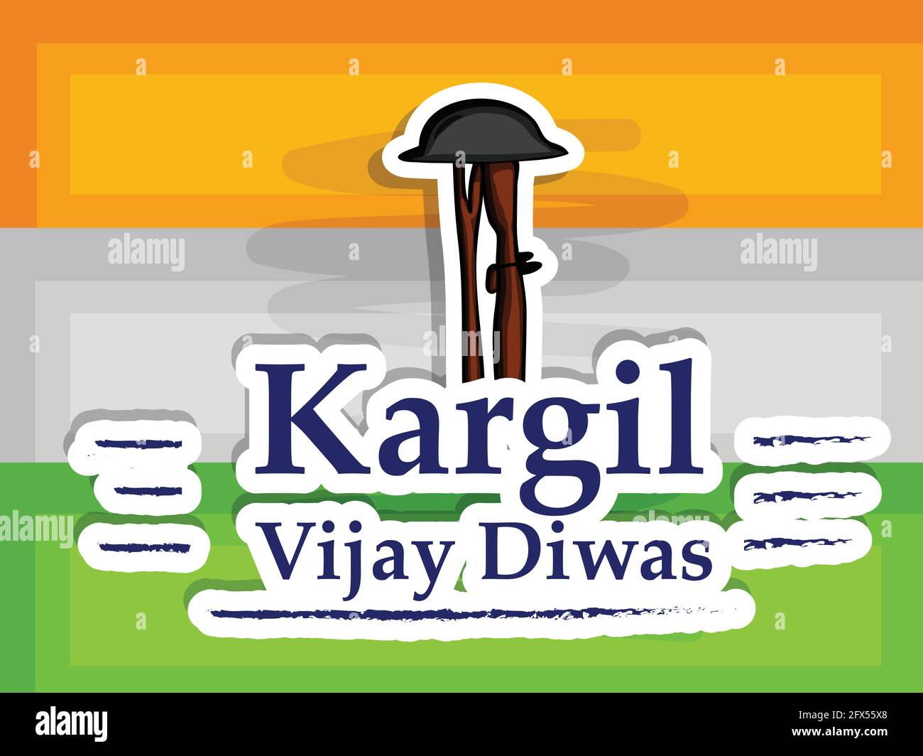 Indian Kargil Vijay Diwas background Stock Vector Image & Art - Alamy