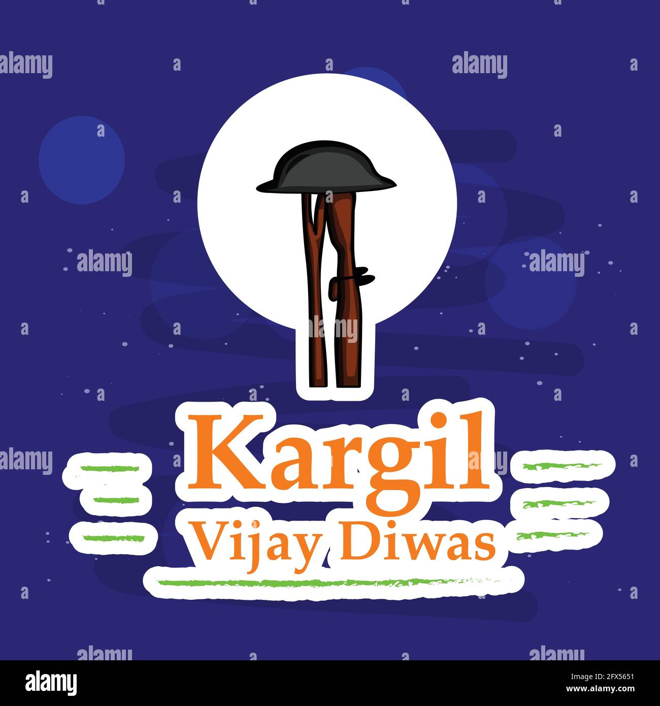 Indian Kargil Vijay Diwas background Stock Vector Image & Art - Alamy