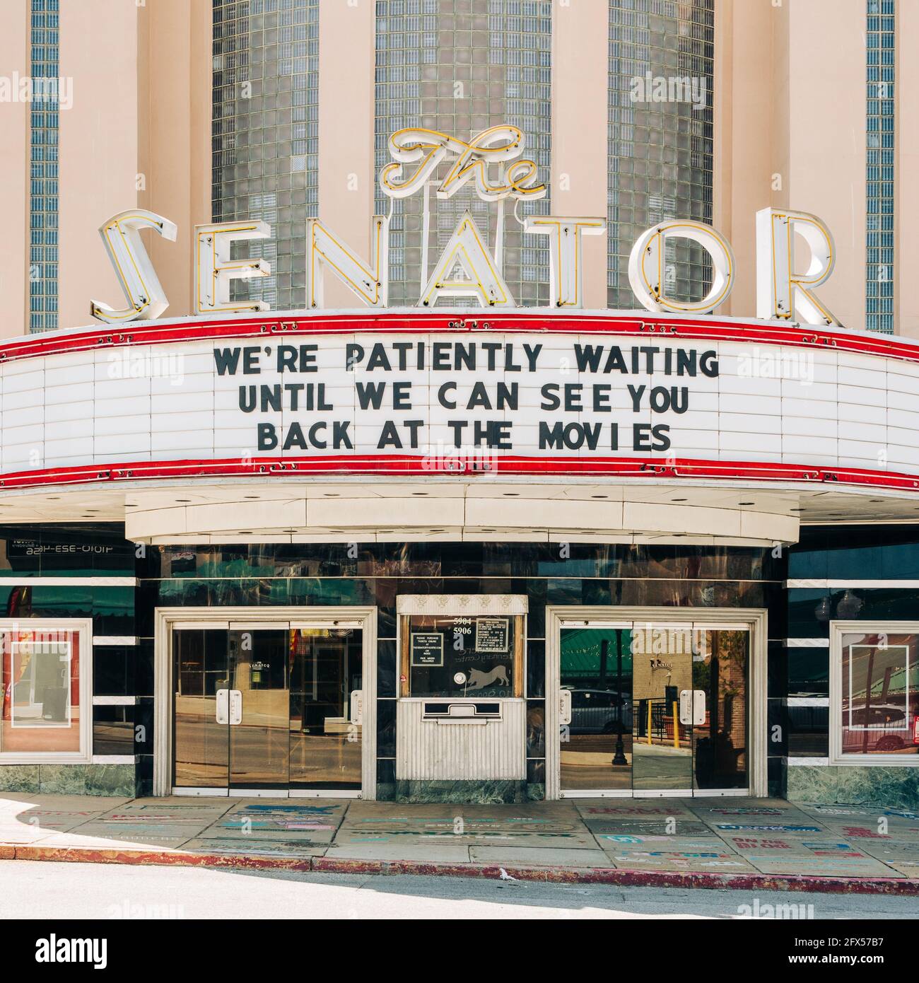 The Senator Theater, in Baltimore, Maryland Stock Photo - Alamy