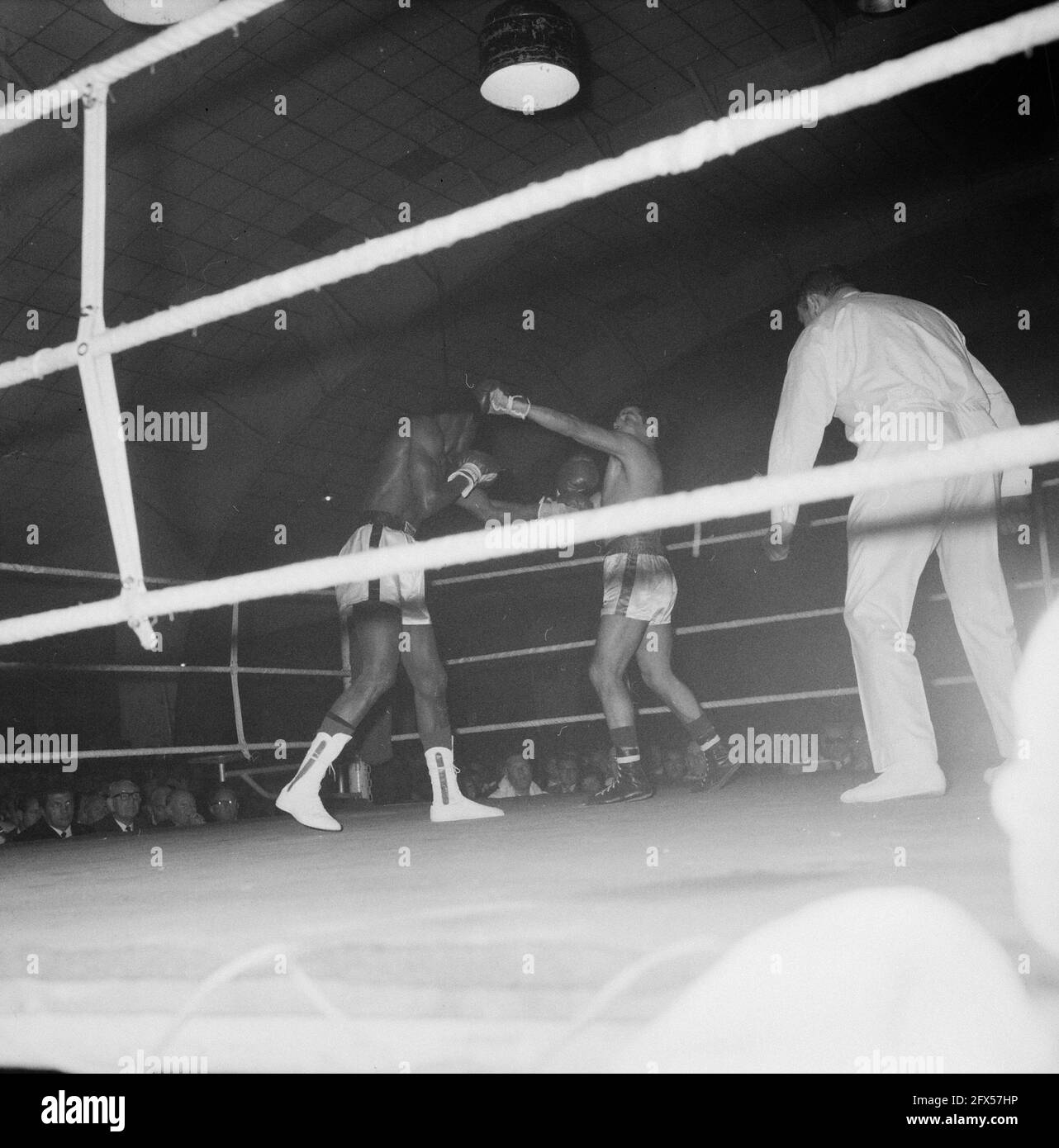 Fighting Mack boxing against Nuner, September 30, 1968, boxing, The ...