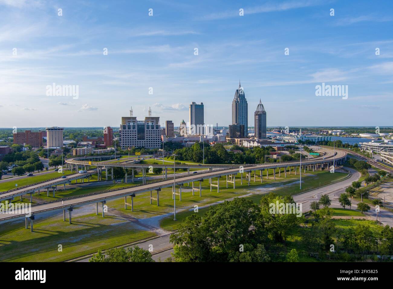 Downtown Mobile, Alabama Stock Photo - Alamy