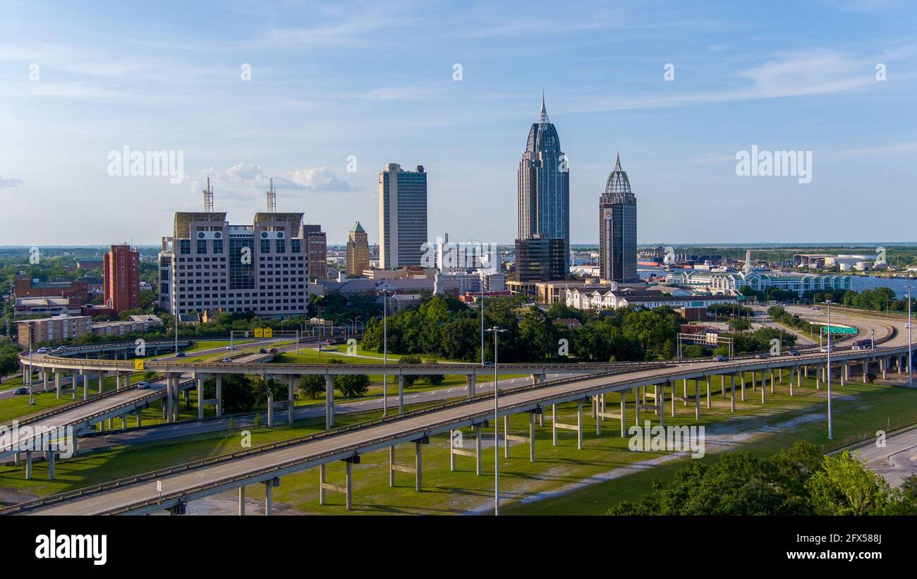 Downtown Mobile, Alabama Stock Photo - Alamy