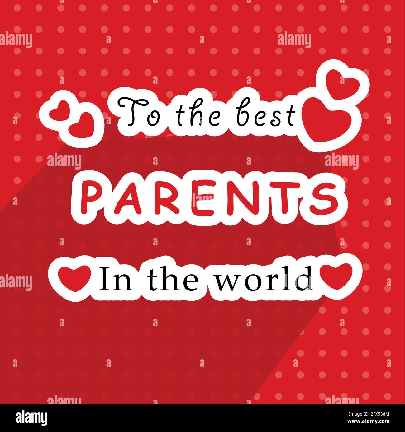 Parents Day background Stock Vector Image & Art - Alamy