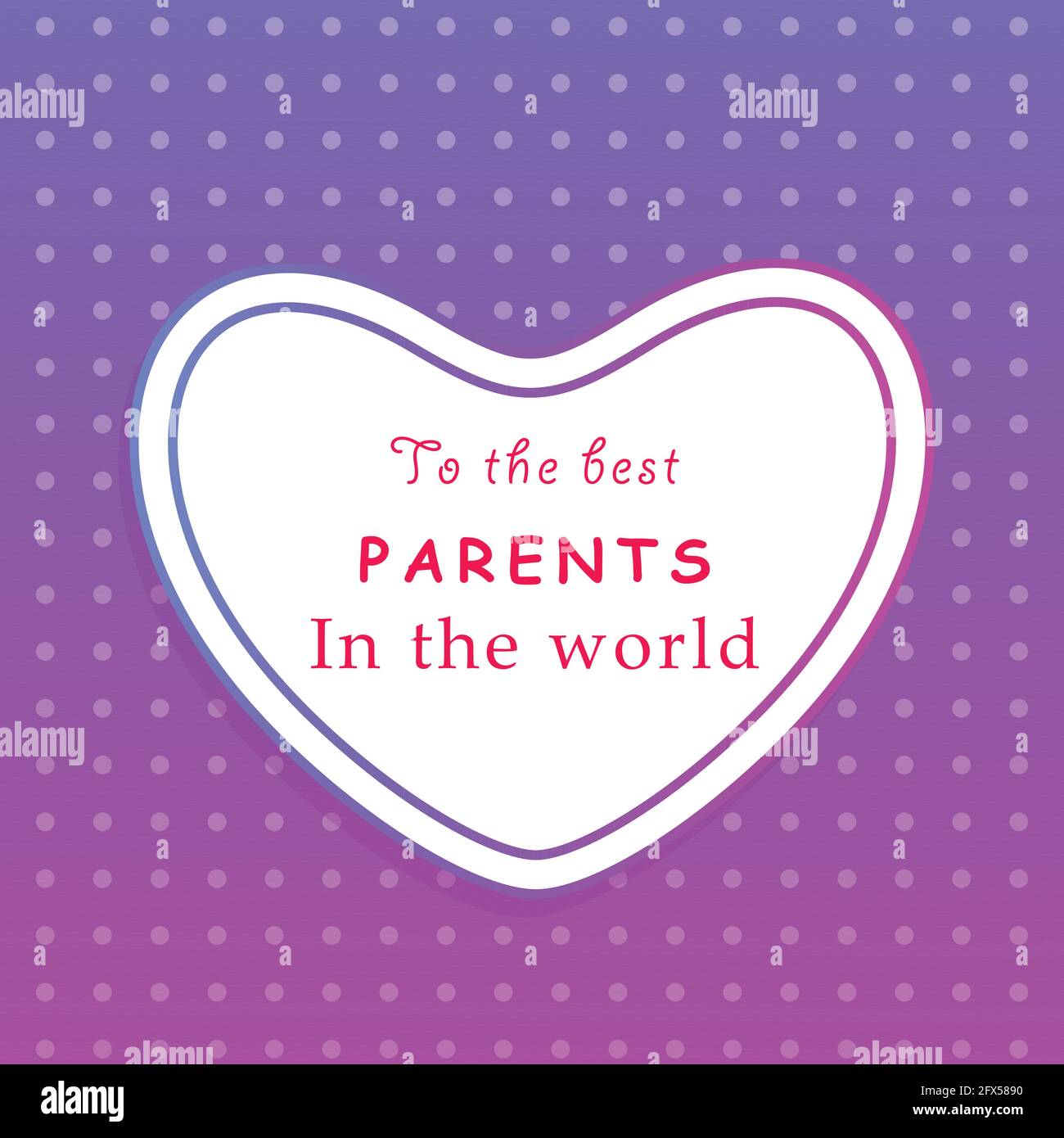 Parents Day background Stock Vector Image & Art - Alamy