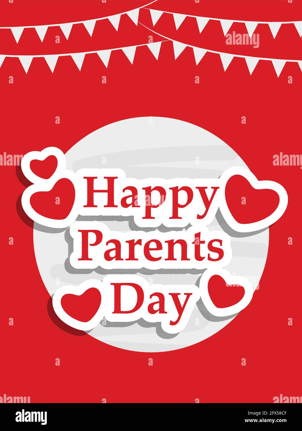 Parents Day background Stock Vector Image & Art - Alamy