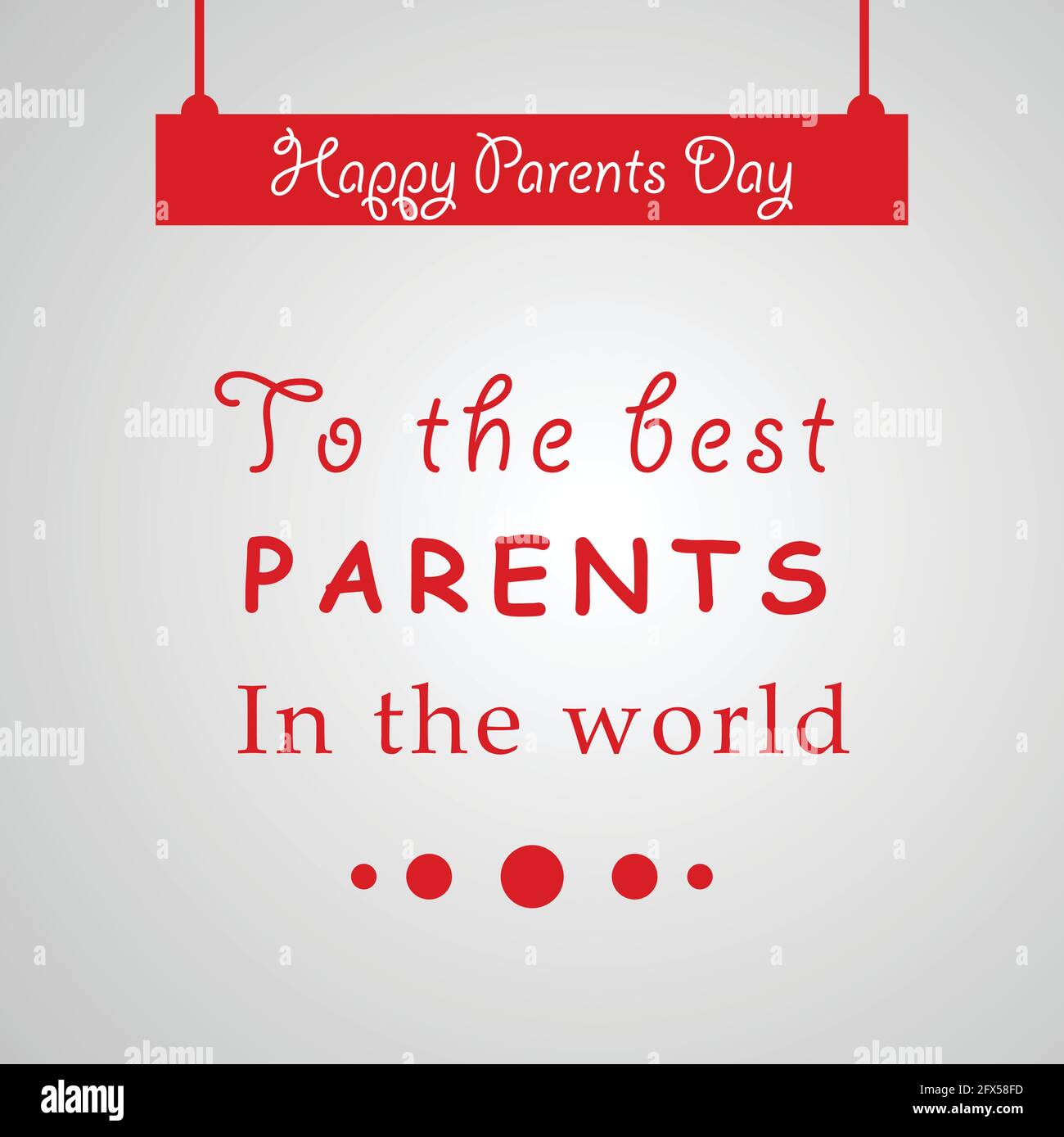 Parents Day background Stock Vector Image & Art - Alamy