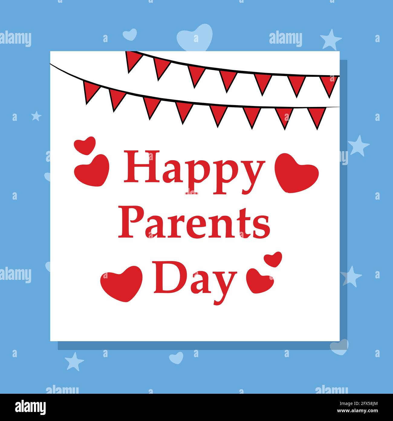 Parents Day background Stock Vector Image & Art - Alamy