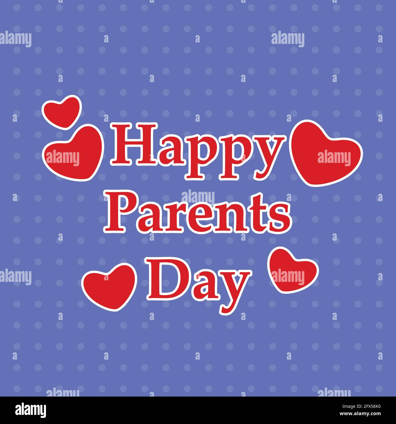 Parents Day background Stock Vector Image & Art - Alamy