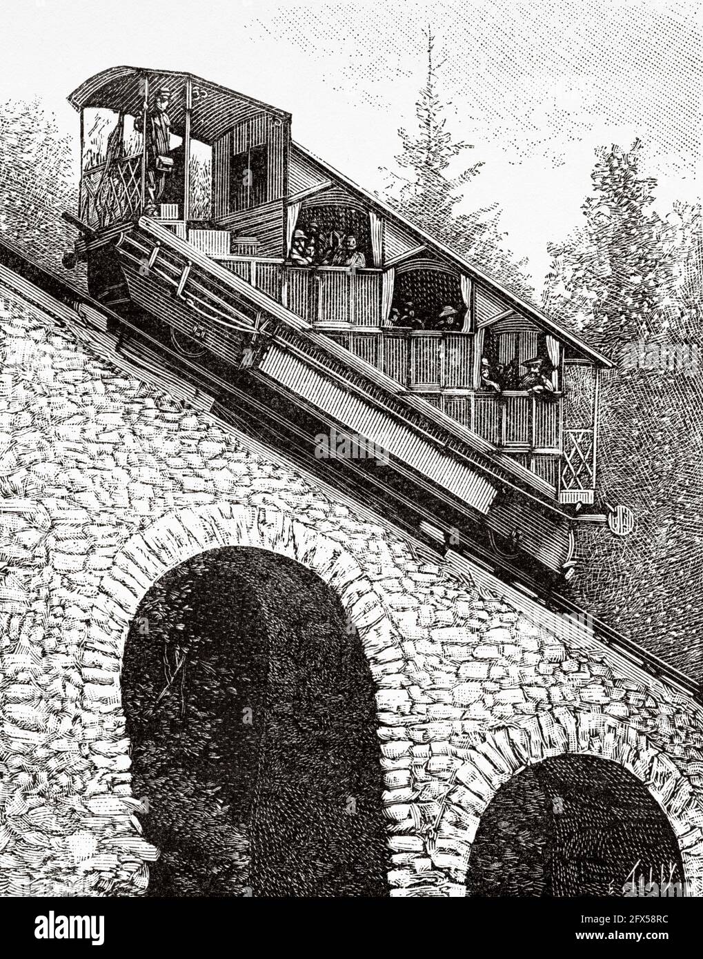 Wagon train 19th century hi-res stock photography and images - Alamy